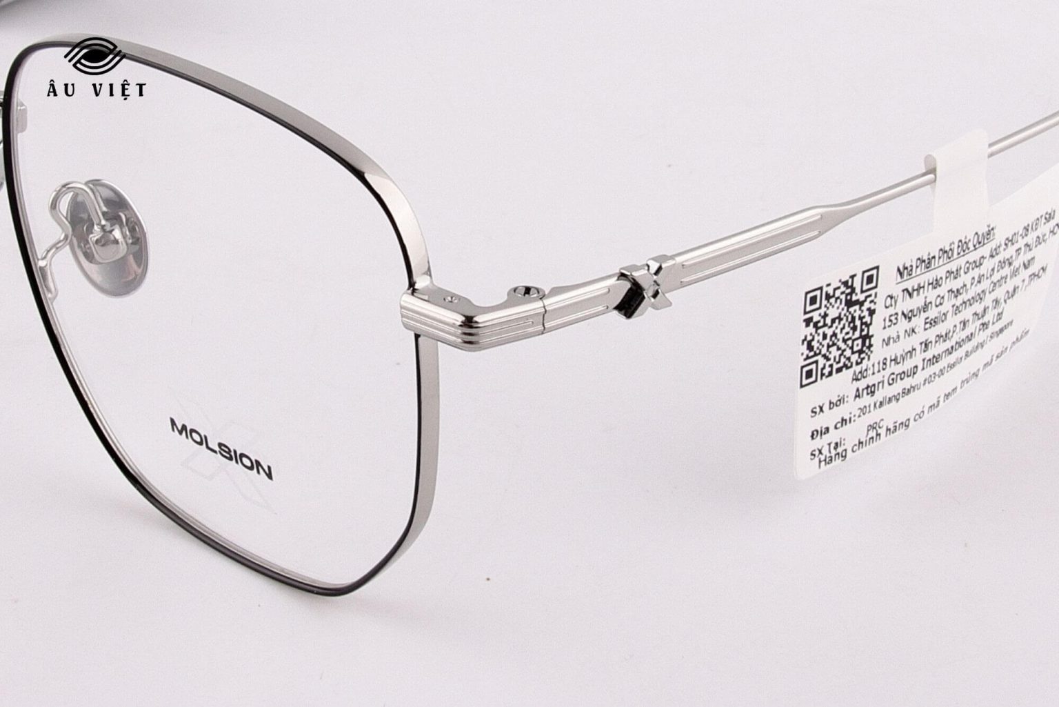 Gọng kính đa giác MOLSION MX7001_B15 hàng chính hãng